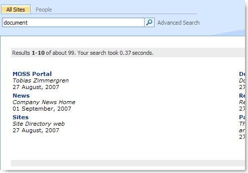 MOSS 2007: Customize the Search Result (using XSLT) - Part 3 - Customize using SharePoint ...