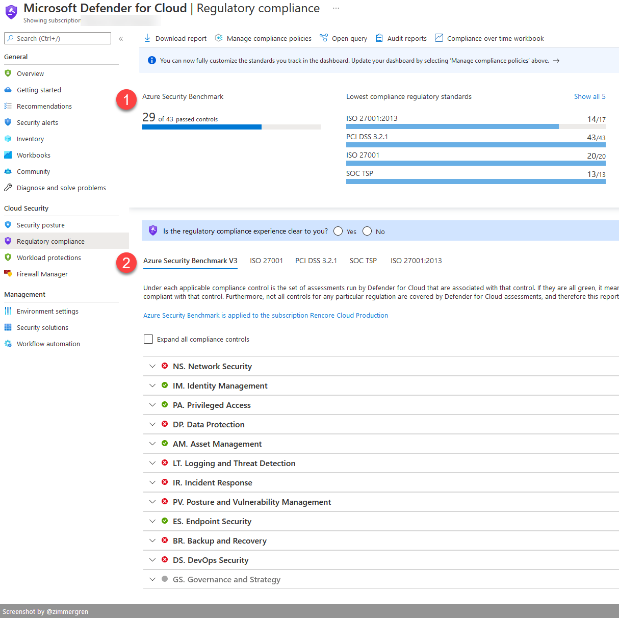 Top 3 capabilities in Microsoft Defender for Cloud