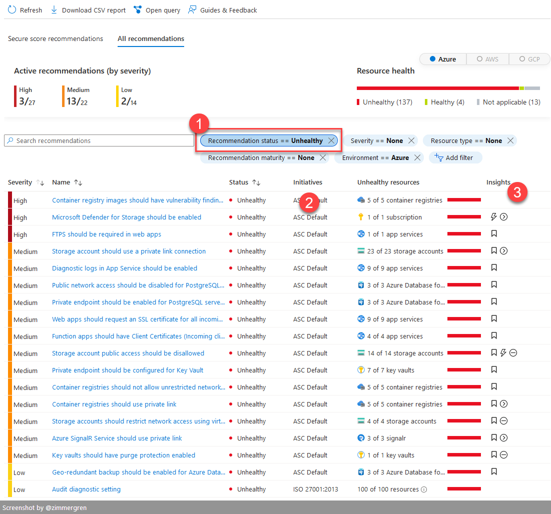 Top 3 capabilities in Microsoft Defender for Cloud
