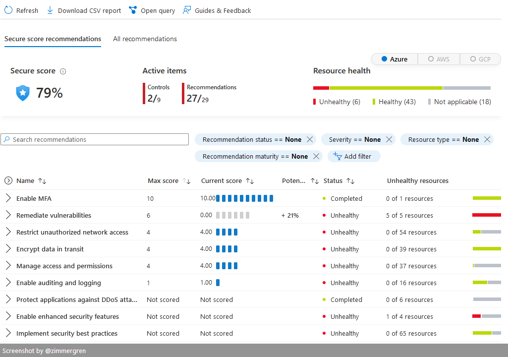 Top 3 capabilities in Microsoft Defender for Cloud