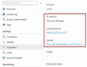Programmatically create Azure Container Instances in an existing Virtual Network
