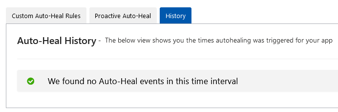 Enable auto-heal on your Azure App Services
