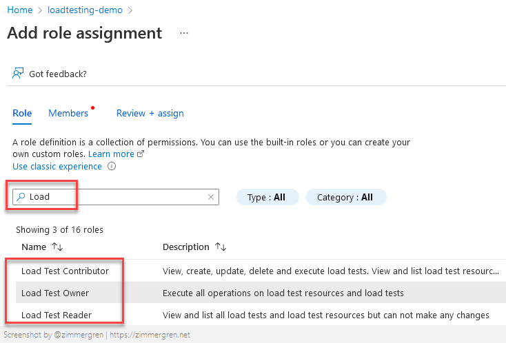 Using the Azure Load Testing Service