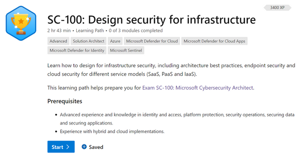 Exam Study Guide: SC-100 - Microsoft Cybersecurity Architect Expert