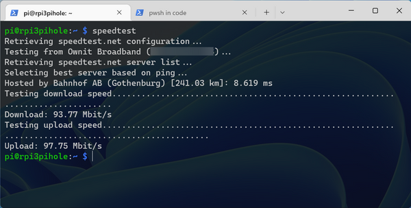 Testing your internet speed from the command line on Windows, Linux, or Mac